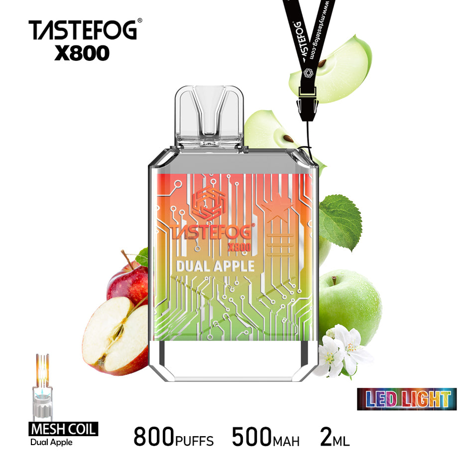 OFICIAL TASTEFOG VAPER ESPAÑA Envío rápido vaper desechable 800 puff